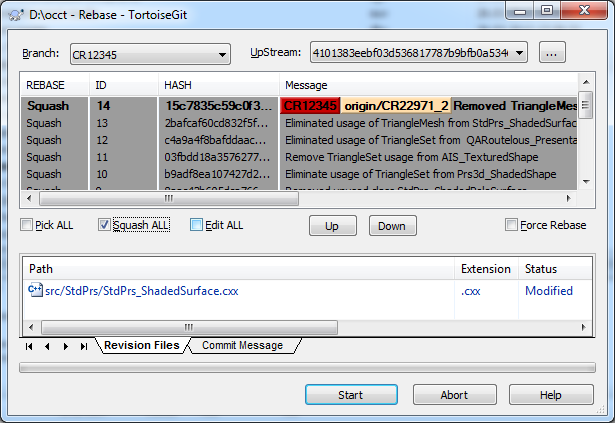 Guide to installing and using Git for OCCT development - Open CASCADE Technology Documentation