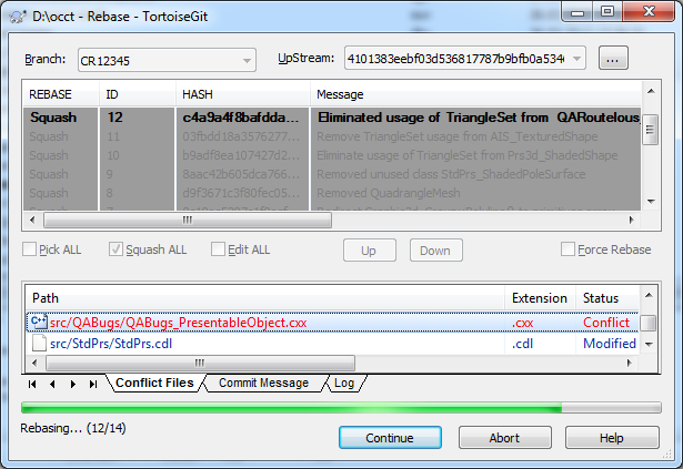 Guide to installing and using Git for OCCT development - Open CASCADE Technology Documentation